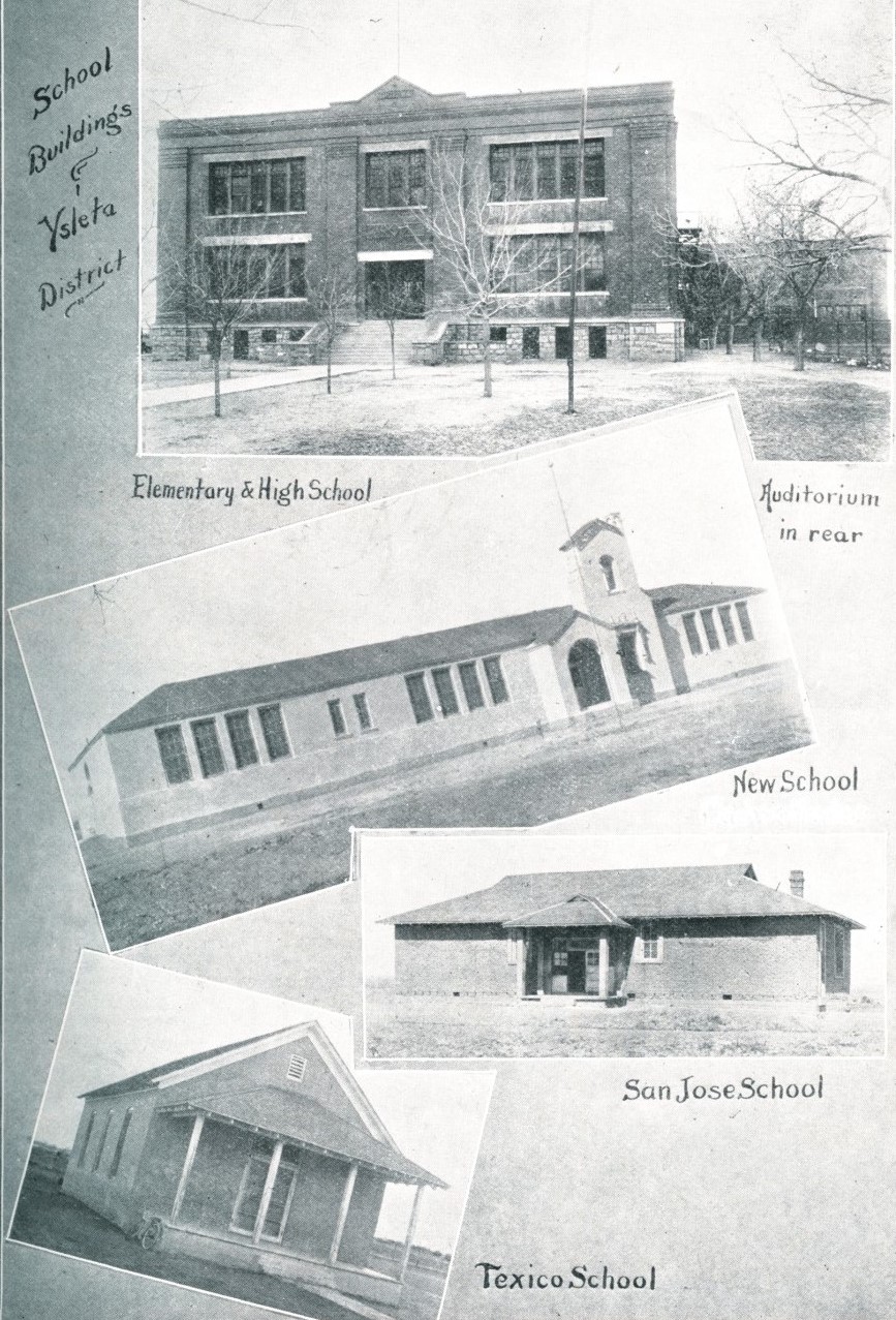 Ysleta school history series: San Jose, Texico and old Ysleta grammar ...