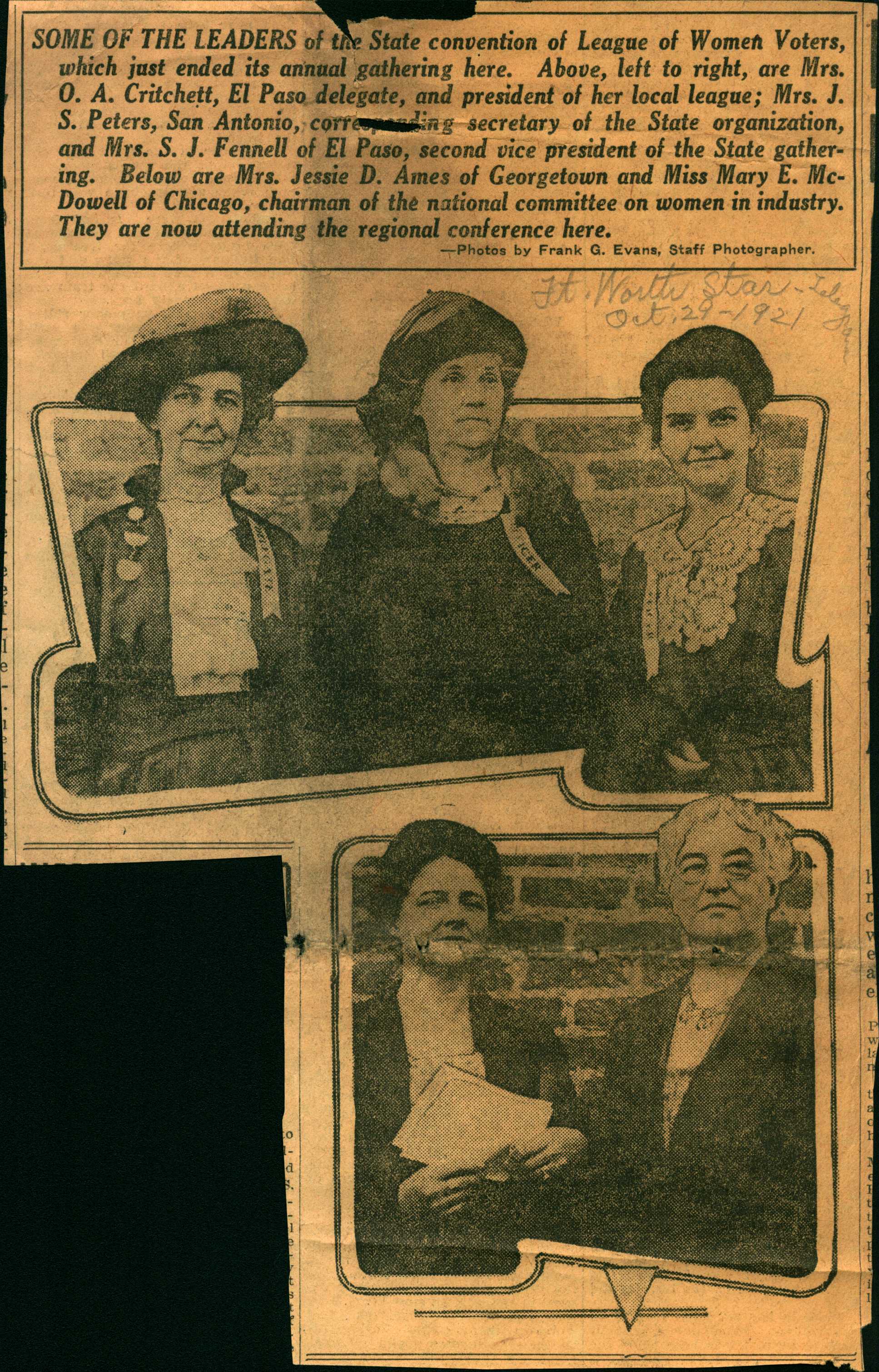 Belle Critchett: An El Paso Suffragist - El Paso County Historical Society